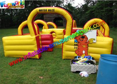 China 0.55mm PVC Tarpaulin Inflatable Water Tag Arena Interactive Outdoor Game with CE Certification for sale