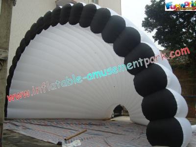 China Durable Inflatable Party Tent 12x6x6m Event Stage Cover Custom PVC for sale