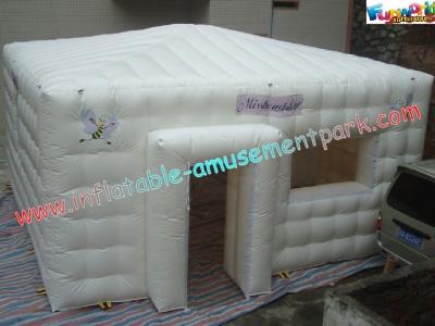China PVC Coated Nylon Inflatable Party Tent 6x6x3m Customizable Outdoor Marquee for sale