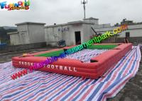 China Inflatable Snooker Football Table 7.8x4.8m with Soccer Ball Commercial Grade PVC for sale