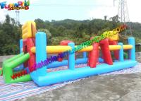 China Three in One Inflatable Sports Games Volleyball Court Football Field 8.5m x 4m x 2.8m PVC for sale