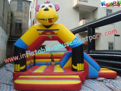 China Monkey Commercial Inflatable Bouncy Castle Moonwalk Bouncer 5x4x4m with CE Blower for sale