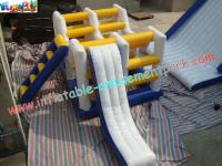 China Giant Durable Inflatable Water Slide 6.2m with Commercial Grade PVC Tarpaulin for sale