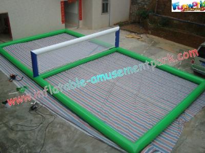China Commercial Inflatable Water Volleyball Set 12x6m for Adults Children Pool Lake Sea for sale