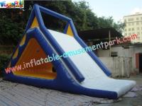 China Commercial Grade 0.9mm PVC Inflatable Water Slide 7.6x3.7x4.9m for Kids for sale