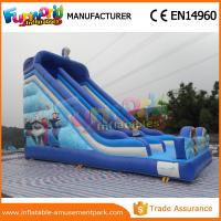 China Commercial Inflatable Dry Slide 9m x 4m x 8m PVC Tarpaulin for Kids Party Rental for sale