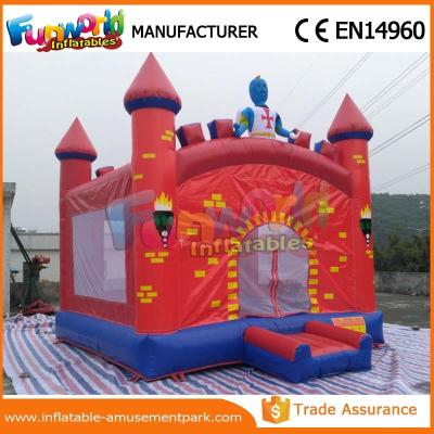 China Commercial Inflatable Bouncy Castle 0.55mm PVC Tarpaulin Air Jumper for Kids Parties for sale