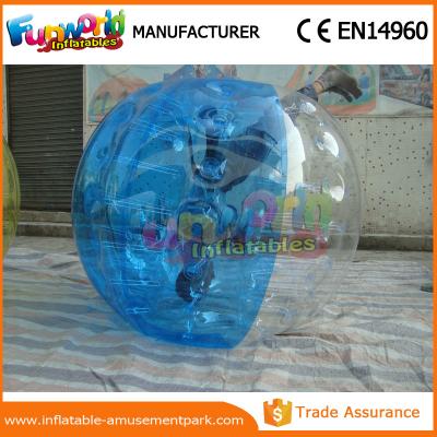China TPU Clear Inflatable Zorb Ball 1.9-3.5m Diameter Water Walking Ball with CE/UL Certification for sale