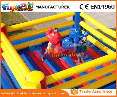 China Gladiator Joust Inflatable Wrestling Boxing Ring with 0.55mm PVC Tarpaulin Material and CE Certification for sale