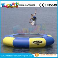 China Customized PVC Inflatable Water Trampoline 3-6m Diameter for Water Park for sale
