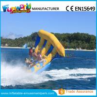 China Custom Digital Printing Inflatable Flying Fish Boat with 0.9mm PVC Material and 1-Year Warranty for Water Sports for sale