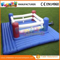 China Custom 0.55mm PVC Tarpaulin Inflatable Wrestling Boxing Ring Sport Game with CE Blower for sale