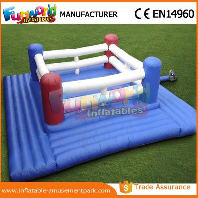 China Custom 0.55mm PVC Tarpaulin Inflatable Wrestling Boxing Ring Sport Game with CE Blower for sale