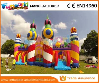 China 0.55mm PVC Inflatable Bouncy Castle Moonwalk Jumping House for Kids CE Certified for sale
