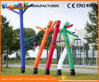 China Custom Parachute Nylon Single Leg Inflatable Air Dancer 2.5m Sky Dancer for sale