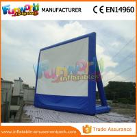 China Portable Inflatable Movie Screen with 0.55mm PVC Material - Custom Sizes Available for Outdoor Events and Corporate Functions for sale