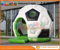 China Commercial Inflatable Football Bouncer 0.55mm PVC Tarpaulin Soccer Bounce House CE EN14960 for sale