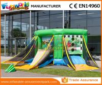 China Double Stitch Inflatable Soccer Goal 0.55mm PVC Tarpaulin Waterproof Sports Game for sale