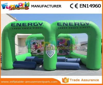 China Custom Inflatable Soccer Pitch 0.55mm PVC Tarpaulin Football Field CE Certified for sale
