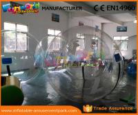 China Durable Transparent Water Zorb Walking Ball - 5ft Inflatable Water Bubble Soccer with 680W Air Pump and 950kg Capacity for sale