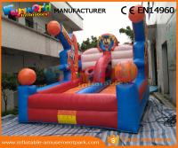 China 0.55mm PVC Tarpaulin Inflatable Basketball Hoop Giant Commercial Grade for Sports Games for sale
