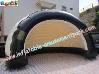 China 6m Cube Inflatable Party Tent , Half Moon Building For Commercial for sale