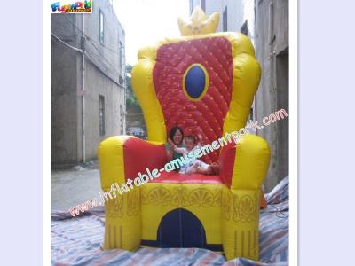 China Custom PVC Tarpaulin Inflatable Throne Chair - 2.8m Height with CE/UL Blower for Advertising and Events for sale