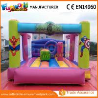 China EN71 Large Spiderman Inflatable Kids Bouncy Castle 5x3.5x2.3m with 1 Year Warranty for sale