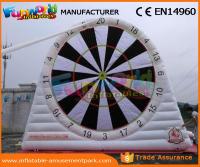 China Commercial PVC Inflatable Football Soccer Dart Board 5m High for Rentals for sale