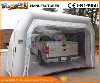 China PVC Tarpaulin Inflatable Party Tent Paint Spray Booth with CE/UL Blower - Custom Sizes & Colors Available for sale
