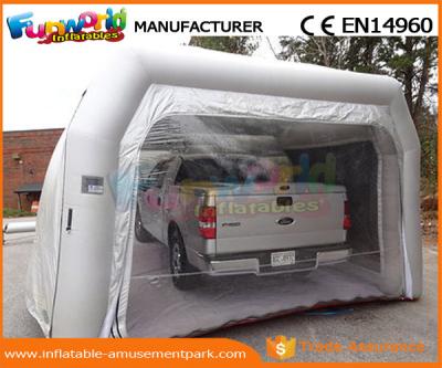 China PVC Tarpaulin Inflatable Party Tent Paint Spray Booth with CE/UL Blower - Custom Sizes & Colors Available for sale