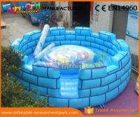 China PVC Inflatable Gladiator Joust Game Arena 5m Diameter Commercial Grade for Kids Adults for sale