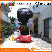 China 4m Height Advertising Inflatables Yamaha Shape Red and Black for sale