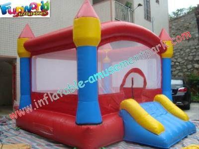 China Commercial PVC Inflatable Bouncy Castle with Slide 4x4x3m Outdoor Bouncer for sale