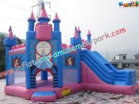 China Princess Waterproof Inflatable Bouncer with Slide - 6.2x5x5 Meter Commercial Grade PVC for Water Parks for sale