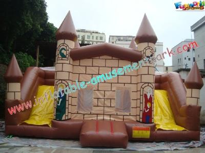 China PVC Commercial Inflatable Bouncer Slide 7x4x5m Custom Color Backyard Use for sale