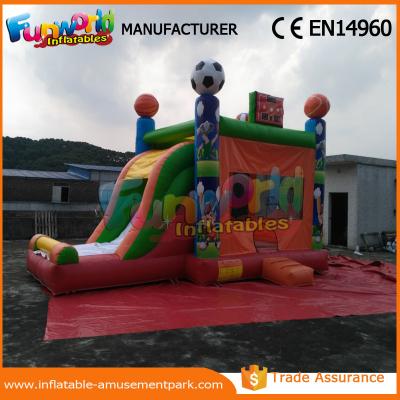 China Commercial PVC Inflatable Bouncer Slide 4.5m x 4.5m with CE Certification for sale