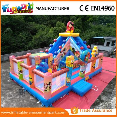 China Mickey Mouse &  Combo Inflatable Bouncer Slide Jumping Castle for Kids for sale