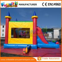 China Commercial PVC Inflatable Bouncer Combo Slide Castle 6.4m x 4m with CE Certification for sale
