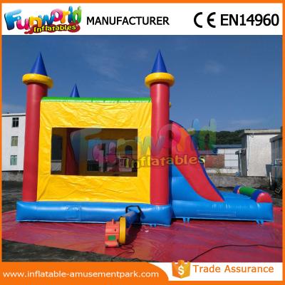 China Commercial PVC Inflatable Bouncer Combo Slide Castle 6.4m x 4m with CE Certification for sale