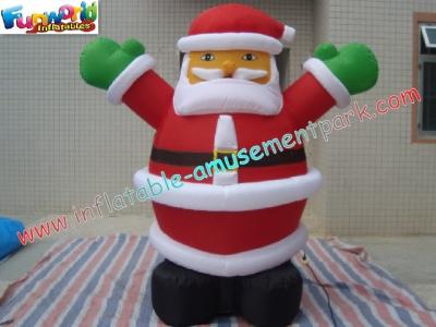 China OEM Inflatable Christmas Santa Decoration 2 Meter Height with CE/UL Blower - Customizable Design for sale