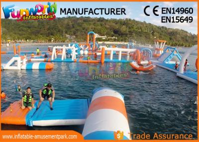 China Commercial Grade 0.9mm PVC Inflatable Water Park Jumping Games with 3 Year Warranty for sale