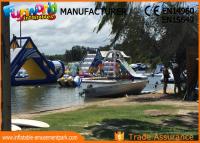 China Giant Inflatable Water Parks / Hand printing Inflatable Aqua Park for sale