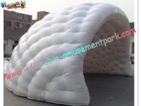 China Dome Inflatable Party Tent With Half Moon Building For Commercial for sale