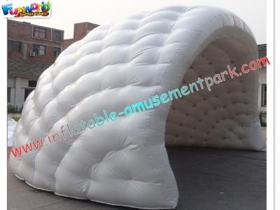 China Dome Inflatable Party Tent With Half Moon Building For Commercial for sale