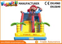 China Excting Inflatable Dry Slide , Combo Game Inflatable Pirate Slide for sale