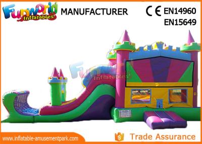 China Kids Inflatable Bouncer Slide 0.55mm PVC Tarpaulin Combo Castle for Toddler Playground for sale