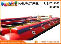 China 0.55mm PVC Tarpaulin Inflatable Human Table Football for Outdoor Sports Games for sale