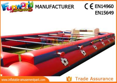 China 0.55mm PVC Tarpaulin Inflatable Human Table Football for Outdoor Sports Games for sale