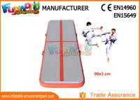 China Custom Drop Stitch Inflatable Air Track 6x2x0.2m with Digital Printing for Gymnastics for sale